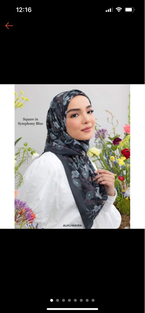 Al humaira leilani square, Women's Fashion, Muslimah Fashion, Hijabs on ...