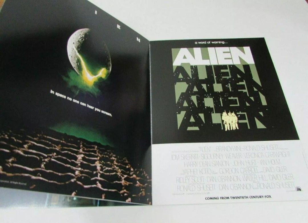Alien Saga - The Poster Collection (40 Removable Posters), Everything ...
