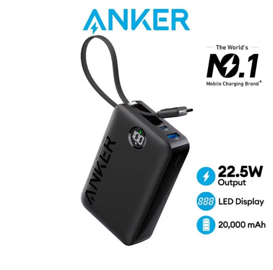 Anker Powerbank Fast Charging Powercore Power Bank 20000mAh 22.5W ...