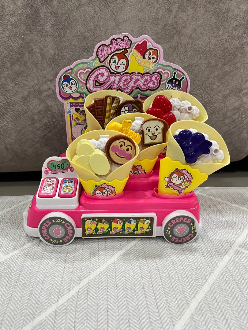Anpanman Dokin-chan Lovely Crepe Shop toys, Hobbies & Toys, Toys ...