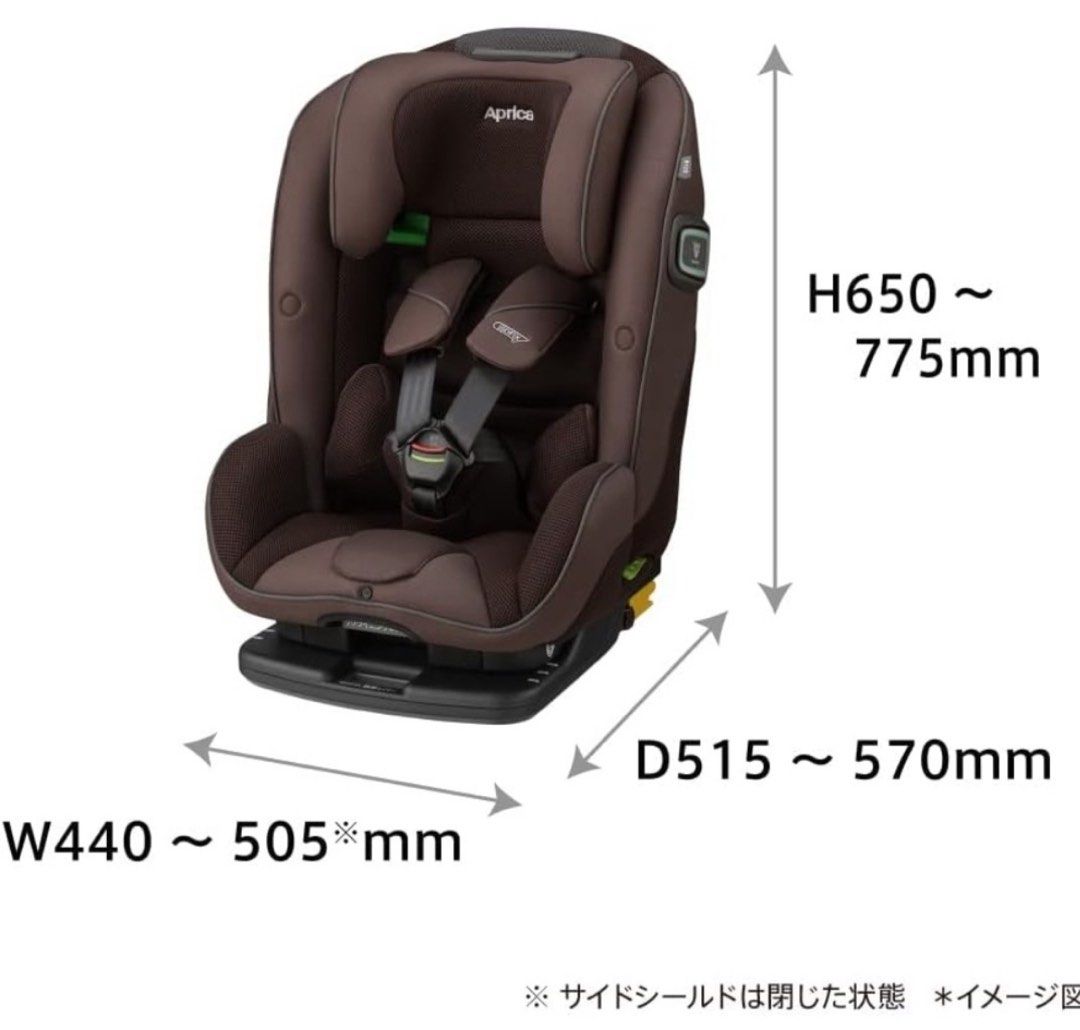 Aprica child and junior seat (isofix) on Carousell