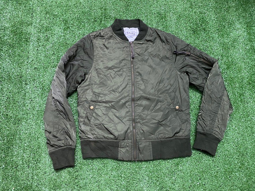 As Know As Pinky Bomber Jacket, Men's Fashion, Coats, Jackets and ...
