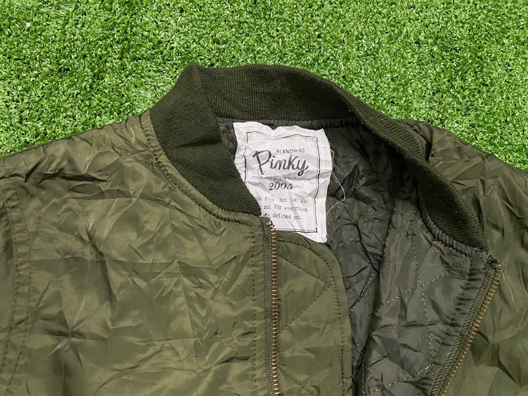 As Know As Pinky Bomber Jacket, Men's Fashion, Coats, Jackets and ...