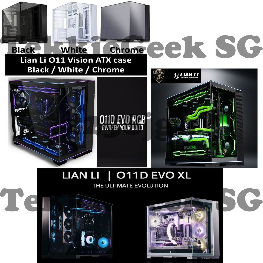 [FEB PROMO - READ DESCRIPTIONS] LIAN LI O11D EVO RGB O11 EVO XL VISION ...
