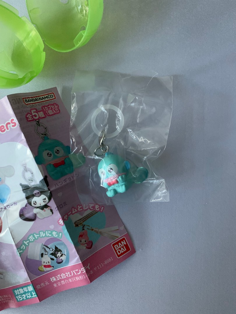 Bandai Sanrio Hangyodon Gacha Keychain Charm, Hobbies & Toys, Toys ...