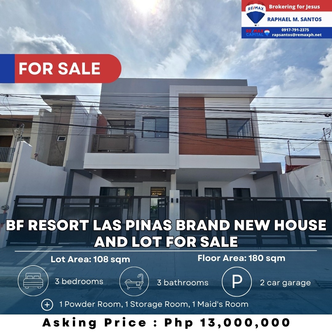 BF Resort Las Pinas Brand New House and Lot for Sale, Property, For Sale, House & Lot on Carousell