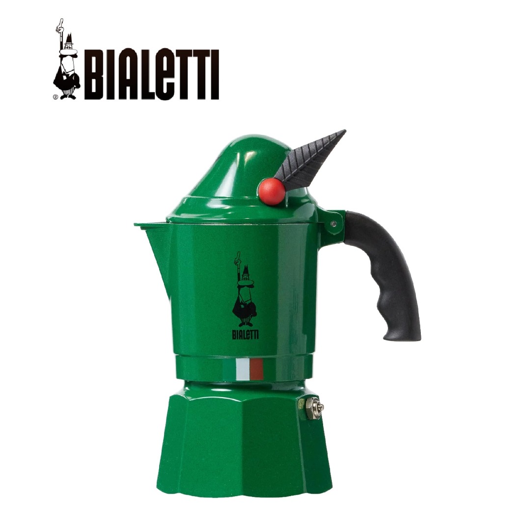 Bialetti Break Alpina Italian Moka Pot Espresso Coffee Maker - 3 Cups ...