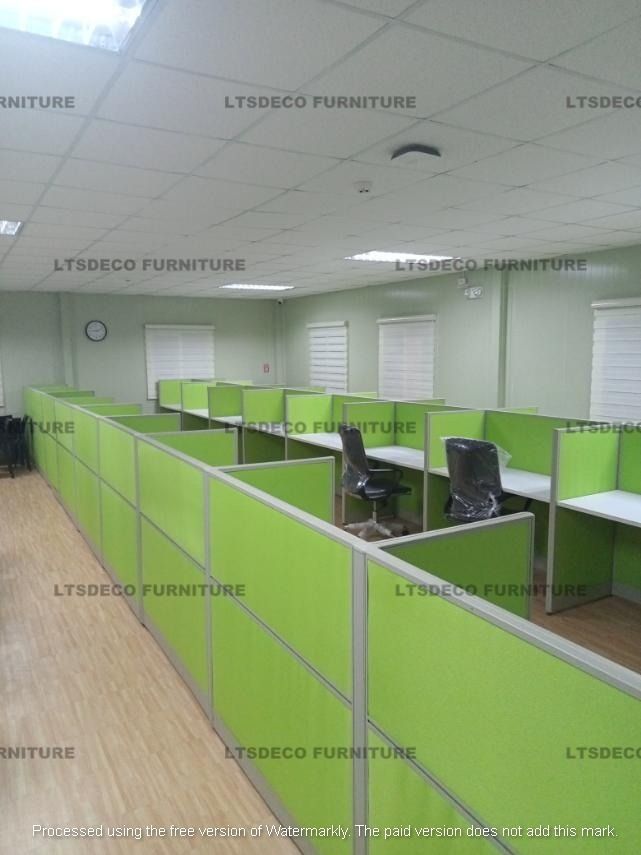 bpo call center cubicle workstation partition | office furniture ...