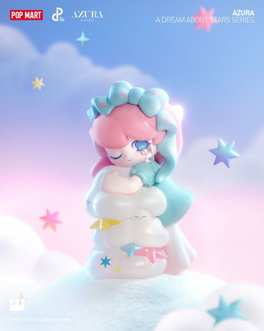 [BRAND NEW! POPMART] POPMART AZURA A DREAM ABOUT STARS SERIES FULL SET ...