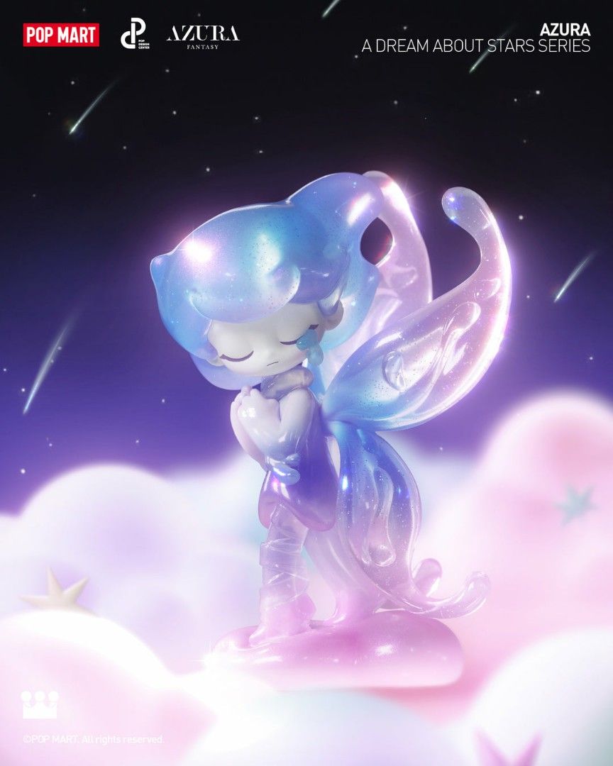 [BRAND NEW! POPMART] POPMART AZURA A DREAM ABOUT STARS SERIES FULL SET ...