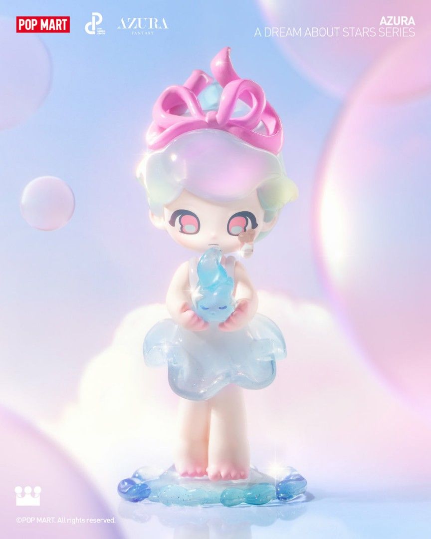 [BRAND NEW! POPMART] POPMART AZURA A DREAM ABOUT STARS SERIES FULL SET ...