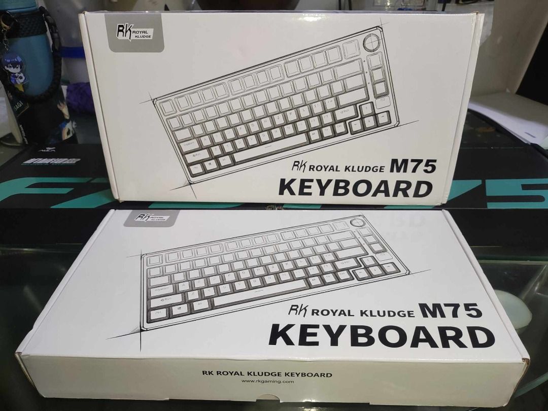 [BRAND NEW] RK Royal Kludge M75 RKM75 Trimode Wireless Bluetooth Keyboard, Computers & Tech ...