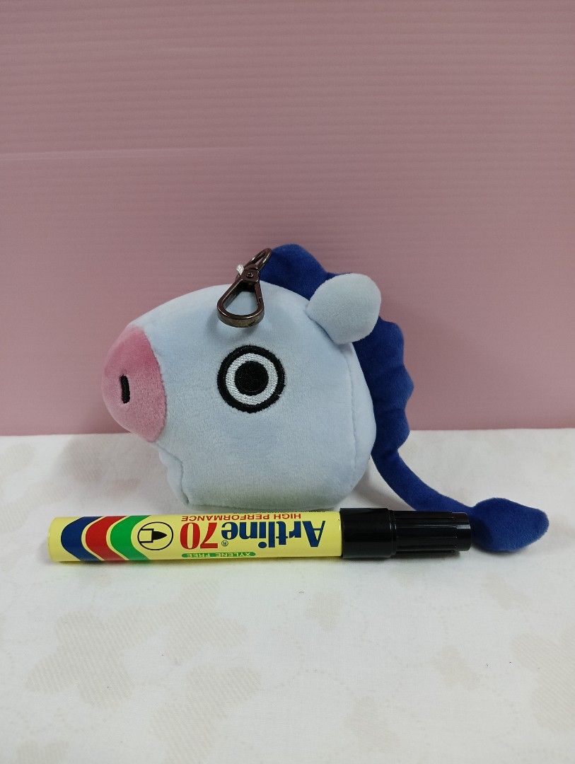 BT21 Mang Plush Keychain, Hobbies & Toys, Toys & Games on Carousell
