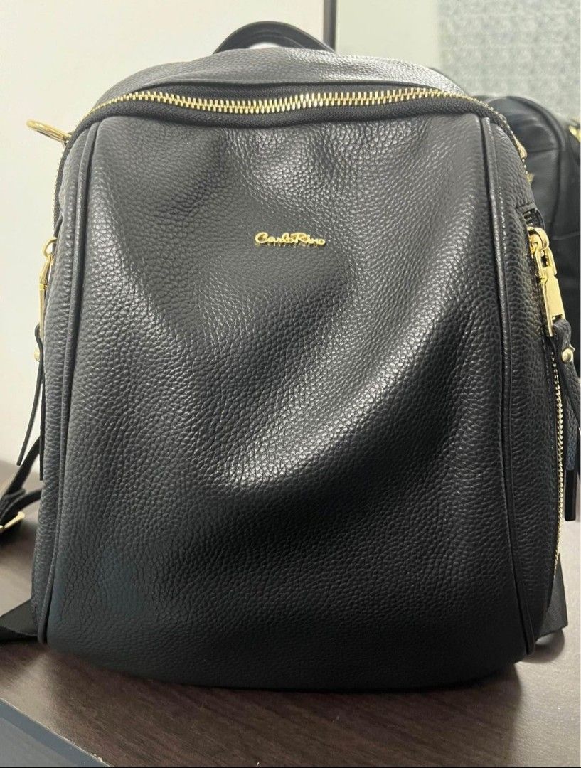 Carlo Rino Backpack, Women's Fashion, Bags & Wallets, Backpacks on ...