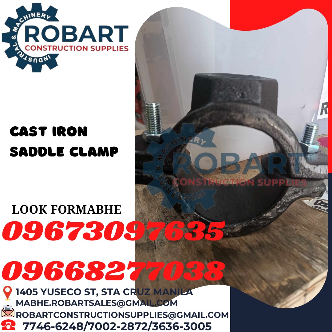 cast iron saddle clamp, Commercial & Industrial, Construction Tools & Equipment on Carousell