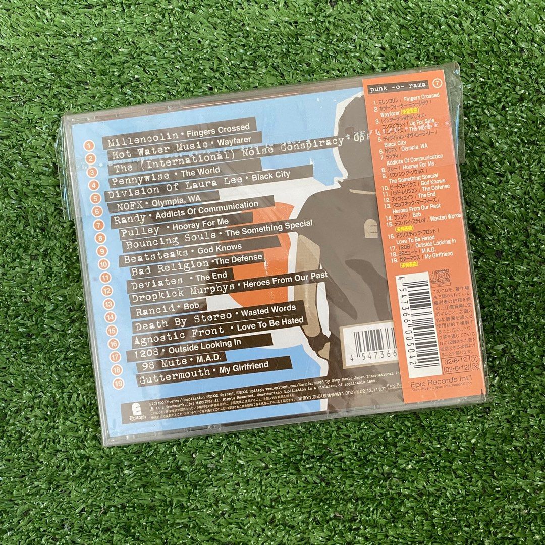 CD PUNK O RAMA 7 epitaph, Hobbies & Toys, Music & Media, CDs & DVDs on ...