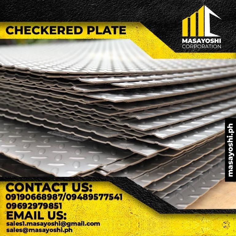 Checkered Plate/Sheet | 2.0 MMX4X8 | Diamond plate | Checkered Sheets ...