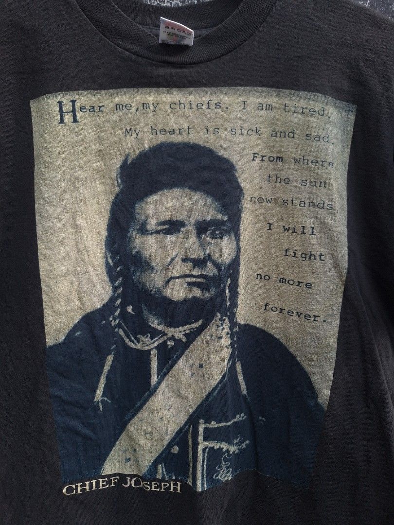 Chief joseph vintage, Men's Fashion, Tops & Sets, Tshirts & Polo Shirts ...