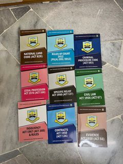 CLP BAC books & LPQB statutes, Hobbies & Toys, Books & Magazines ...