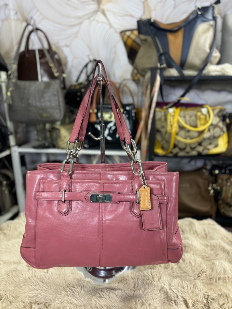 11.11 SALE Coach Chelsea Jayden Line in Mauve Pink, Luxury, Bags ...