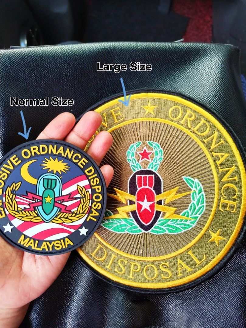 Custom Large EOD PATCH, Everything Else, Others on Carousell