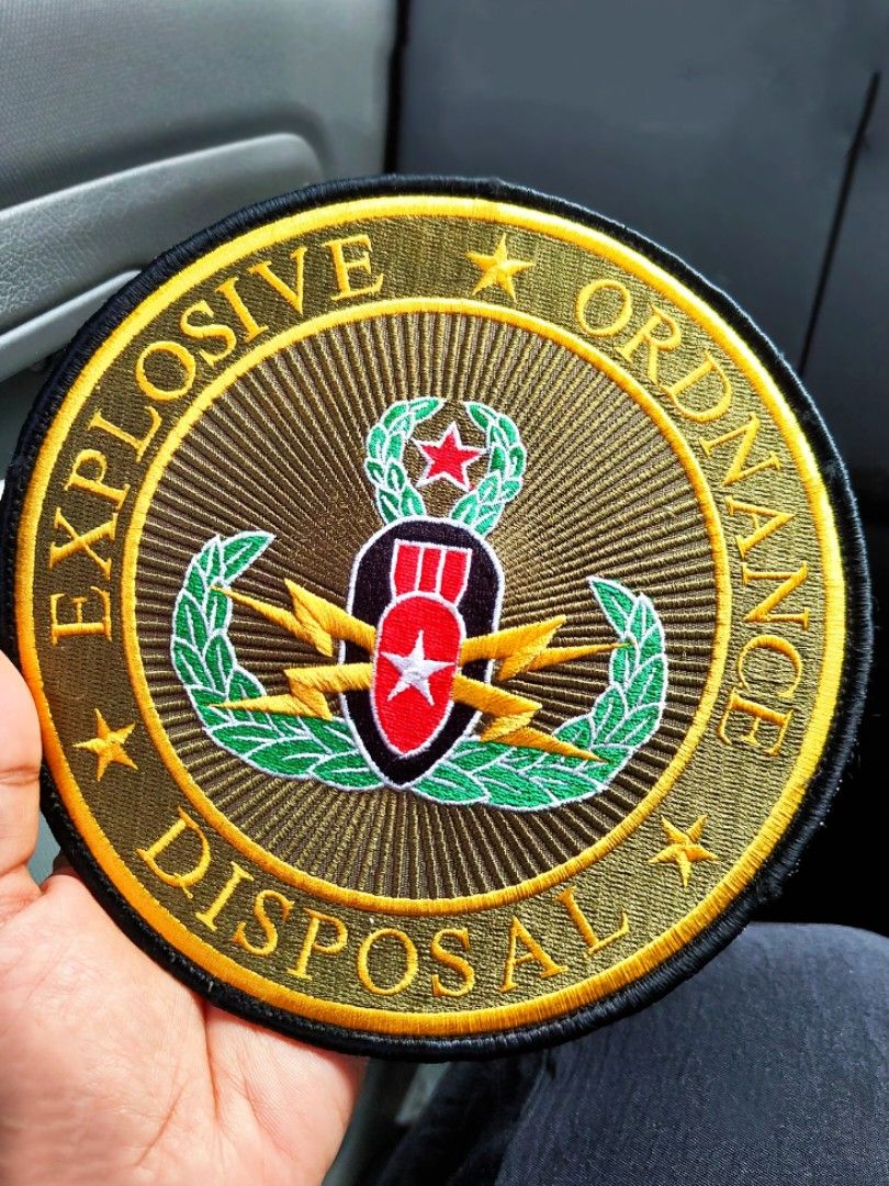 Custom Large EOD PATCH, Everything Else, Others on Carousell