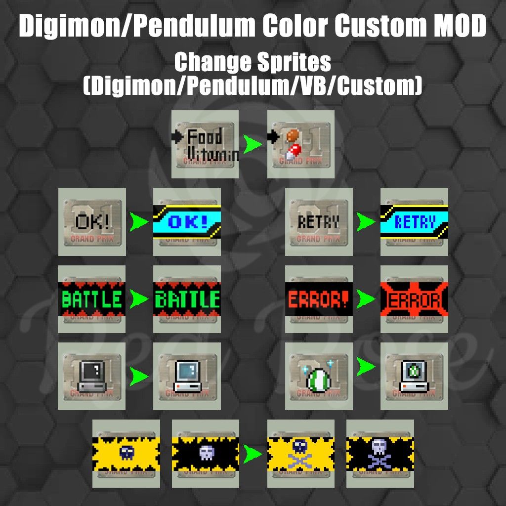 Digimon Pendulum Color Mod Service, Hobbies & Toys, Toys & Games on ...