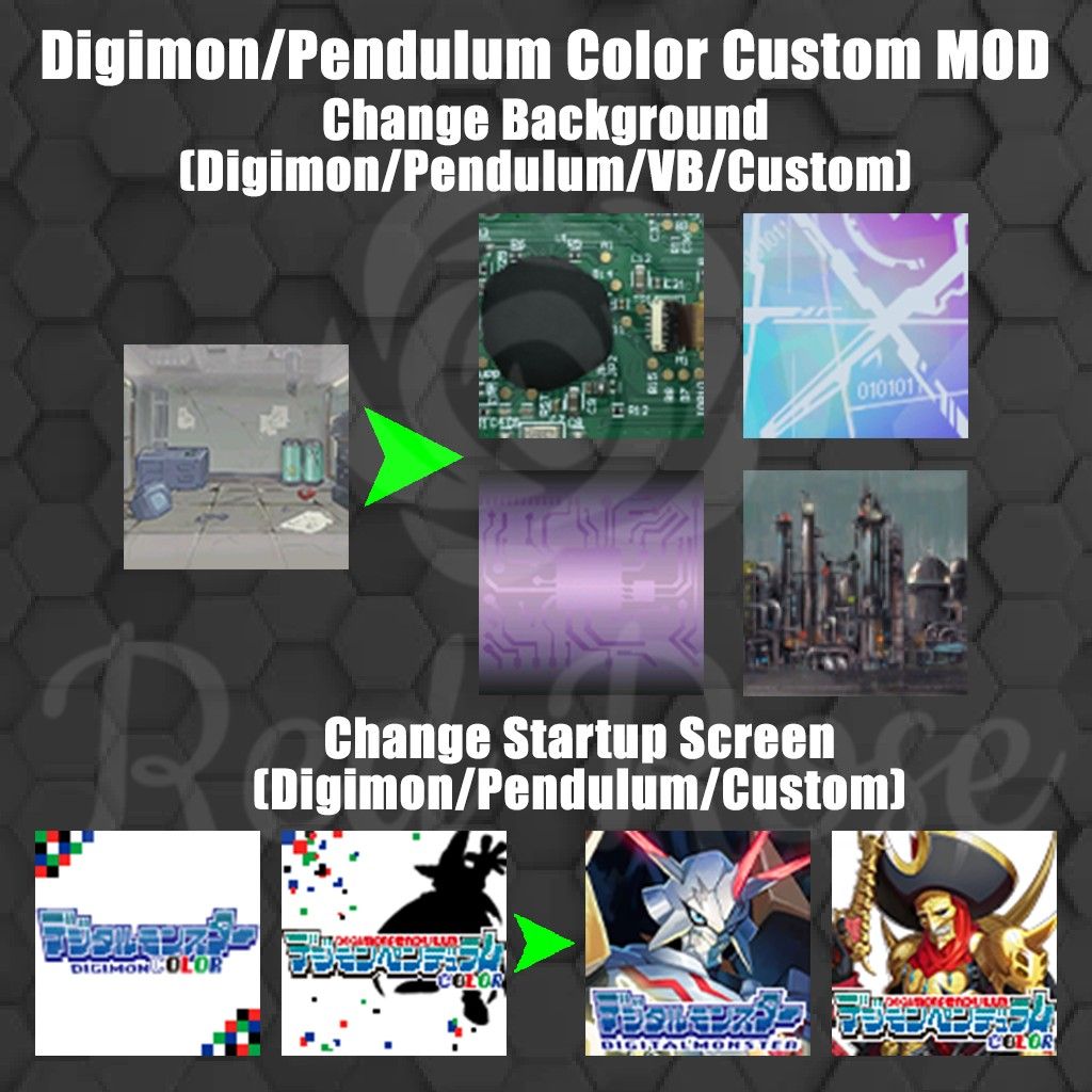 Digimon Pendulum Color Mod Service, Hobbies & Toys, Toys & Games on ...