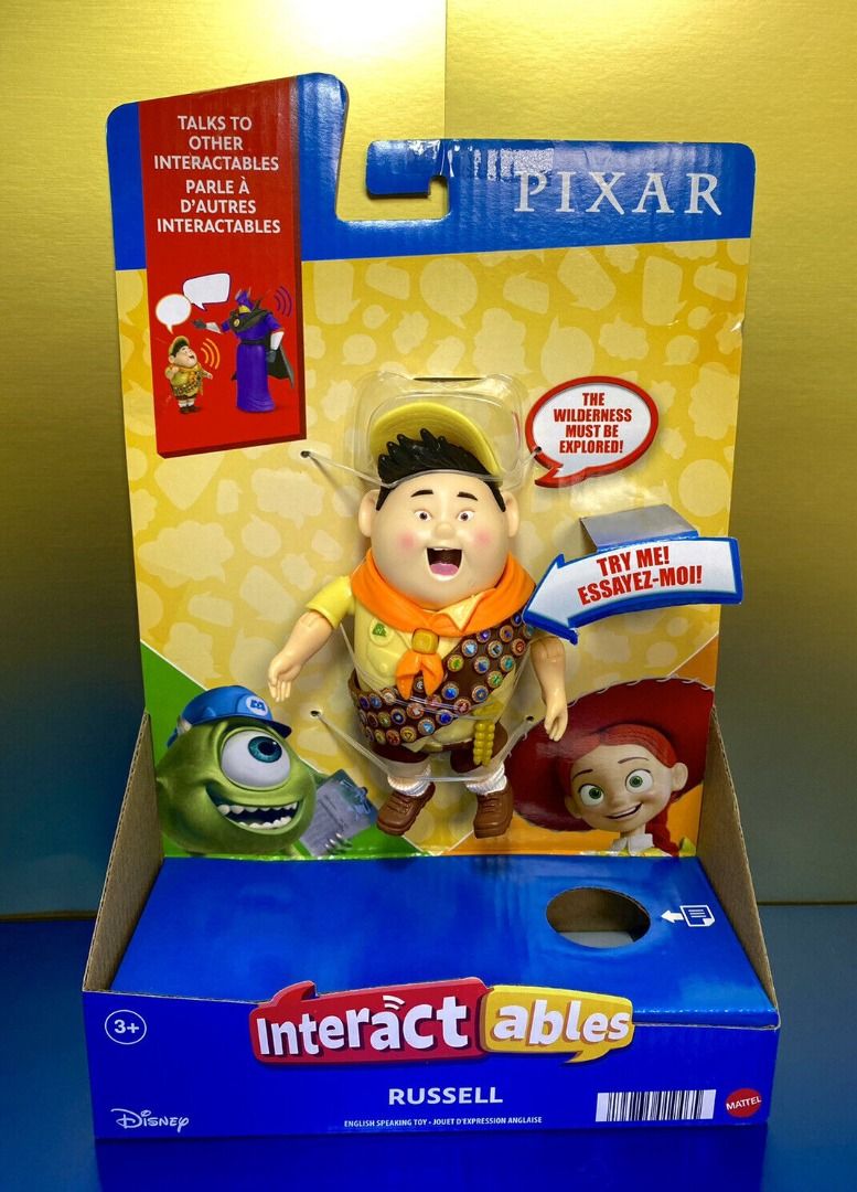 Disney Talking RUSSELL (UP) Articulated Action Figure, Hobbies & Toys ...