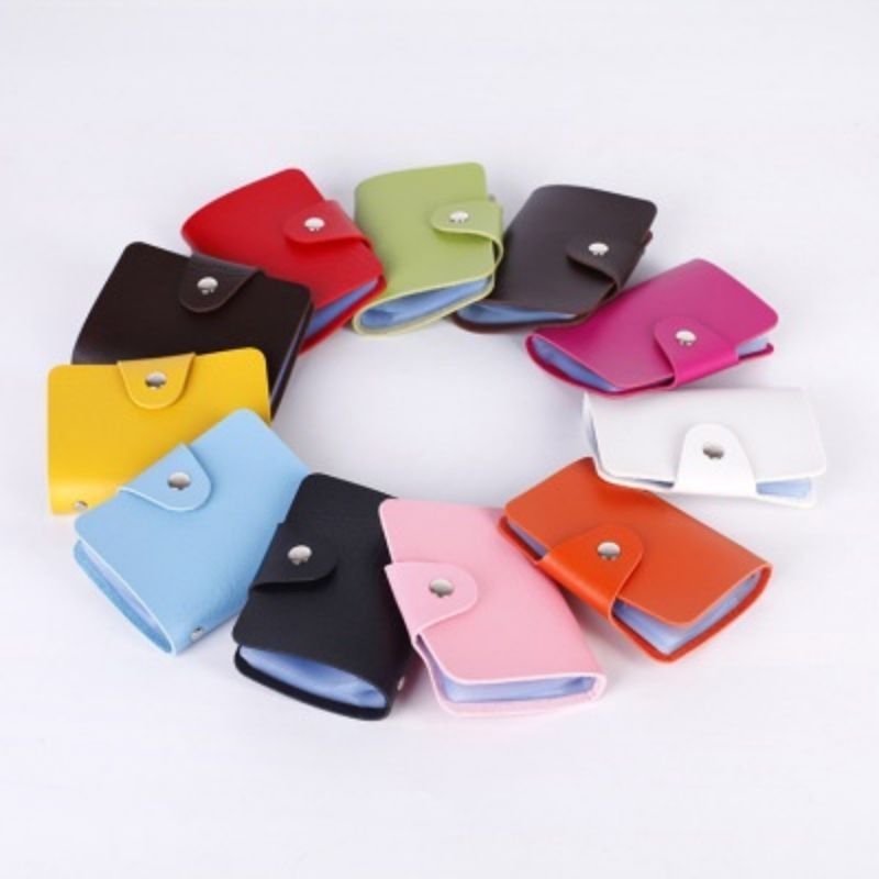 Dompet Kartu Nama KTP ATM Polos Dompet Kartu Card Holder, Barang Yang ...