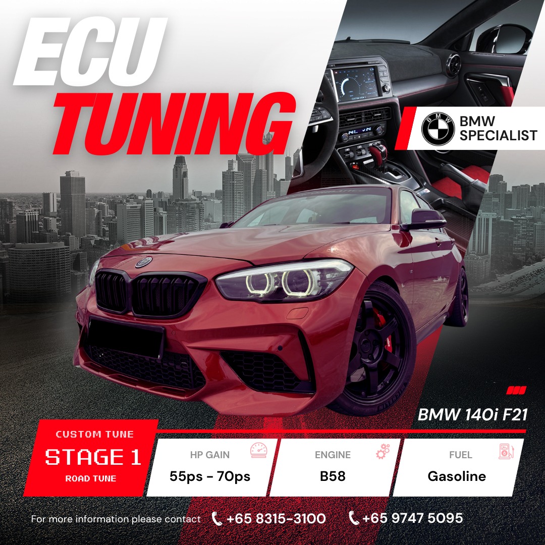 ECU Tuning for BMW F10, F20 B58 engine, N55 engine ,Stage 1 , 2 and 3 ...