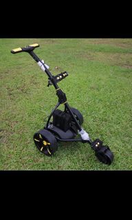 Axglo triLite 3 wheels golf trolley troli, Sports Equipment, Sports ...