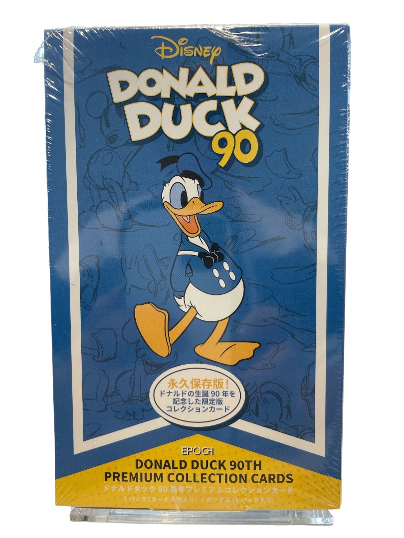 Epoch Disney Donald Duck 90th Anniversary Premium Collector Cards 永久保存版 ...