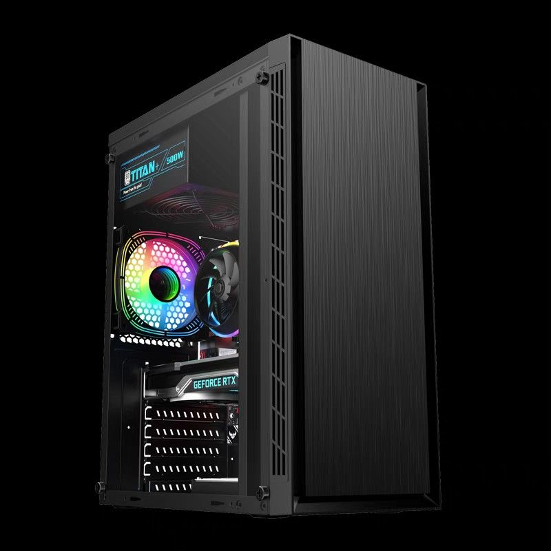 Evesky transparent side panel acrylic case, Computers & Tech, Desktops ...