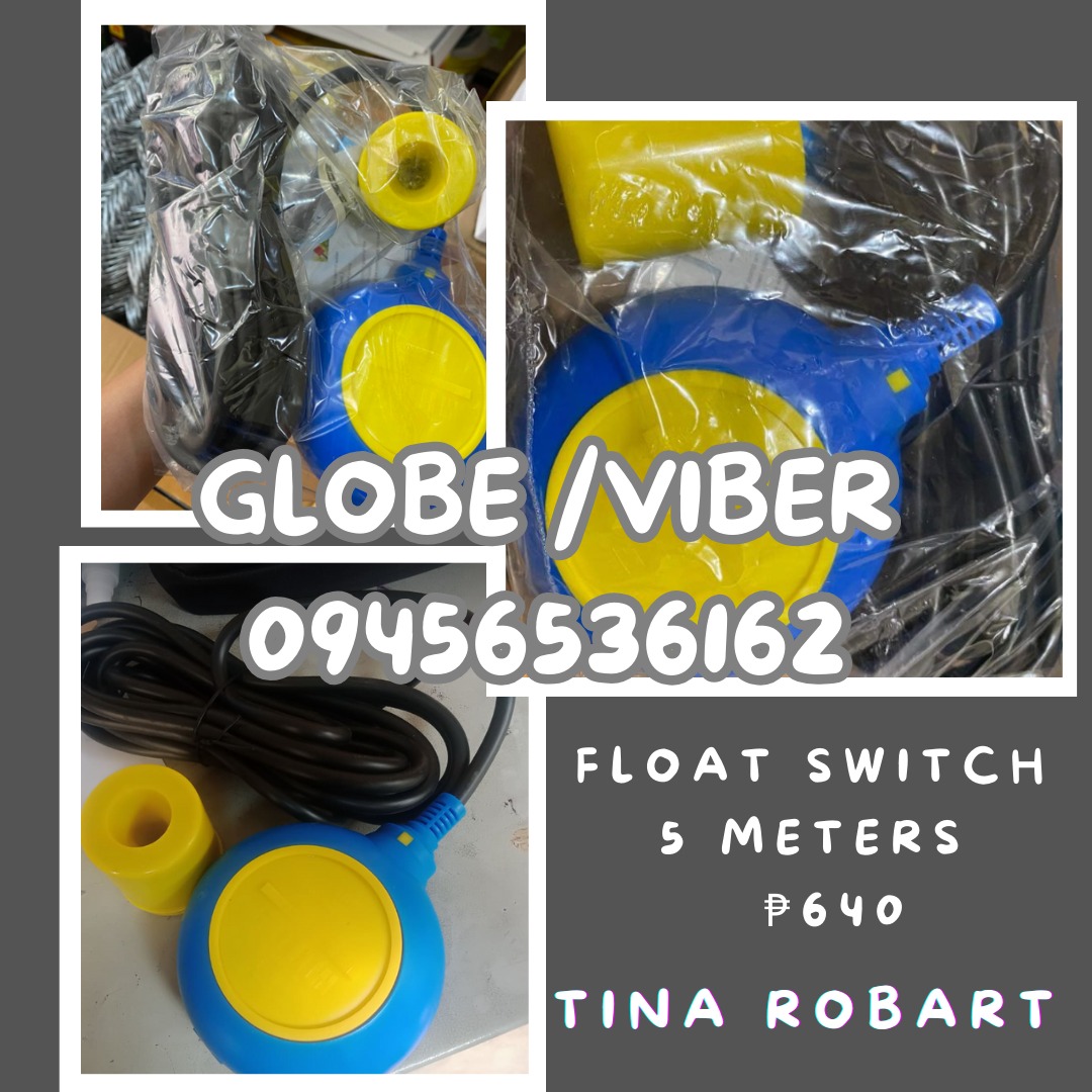 Float Switch 5 meters, Commercial & Industrial, Construction & Building ...