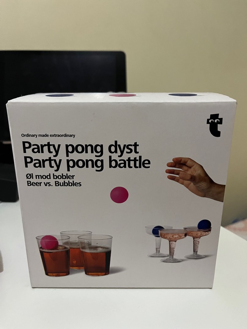 Flying Tiger Party Pong Battle, Hobbies & Toys, Toys & Games on Carousell