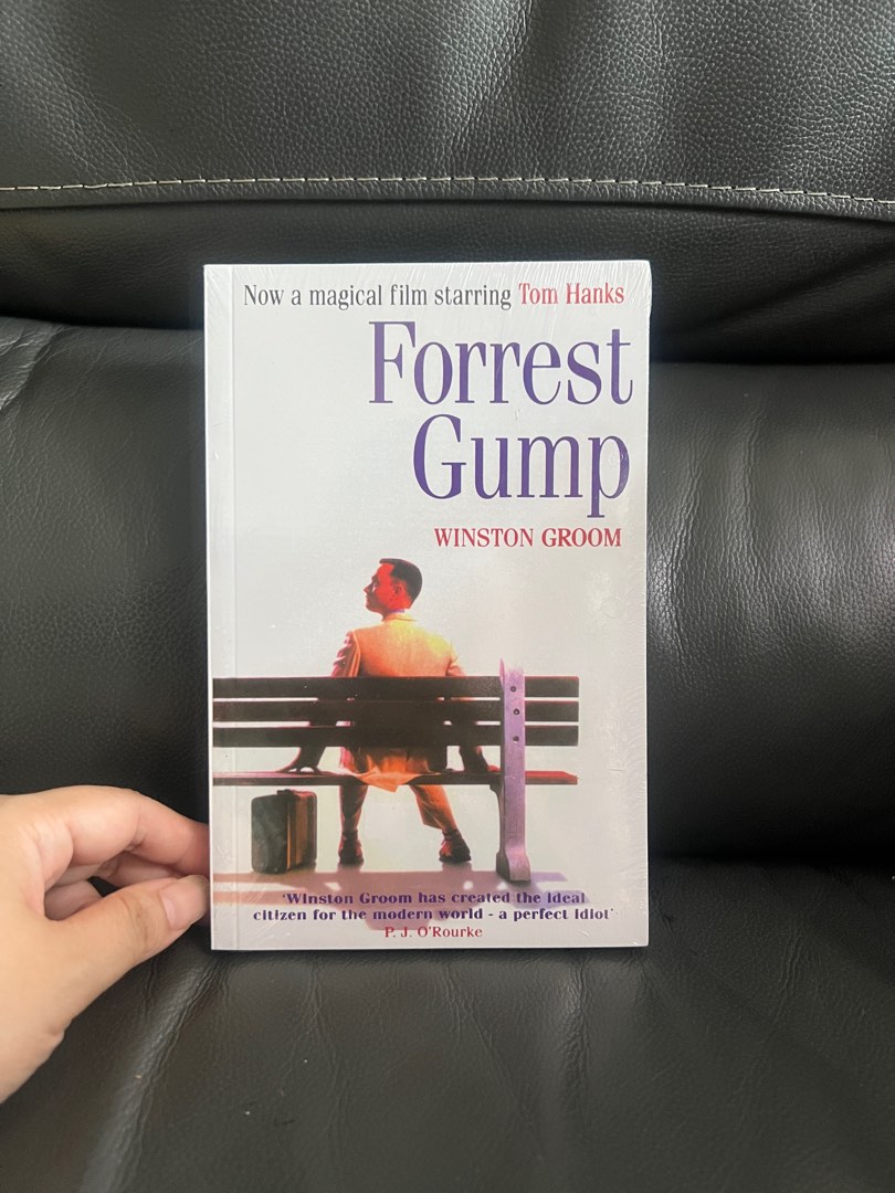 【現貨】Forrest Gump by Winston Groom 非彩頁英文書, 興趣及遊戲, 書本 & 文具, 小說 & 故事書 ...