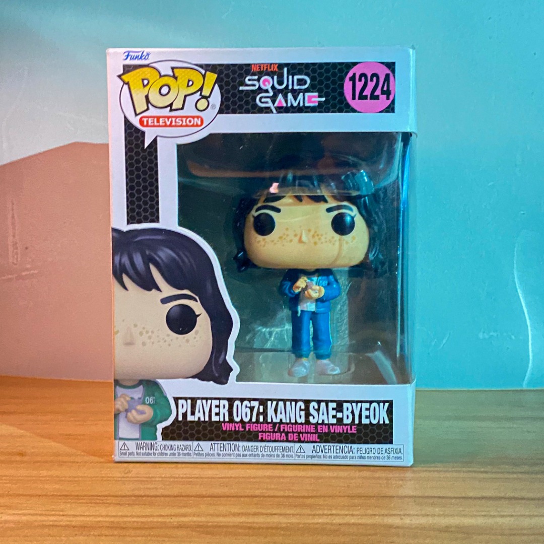 Funko Pop! Television: Squid Game - Player 067 Kang Sae-Byeok, Hobbies ...