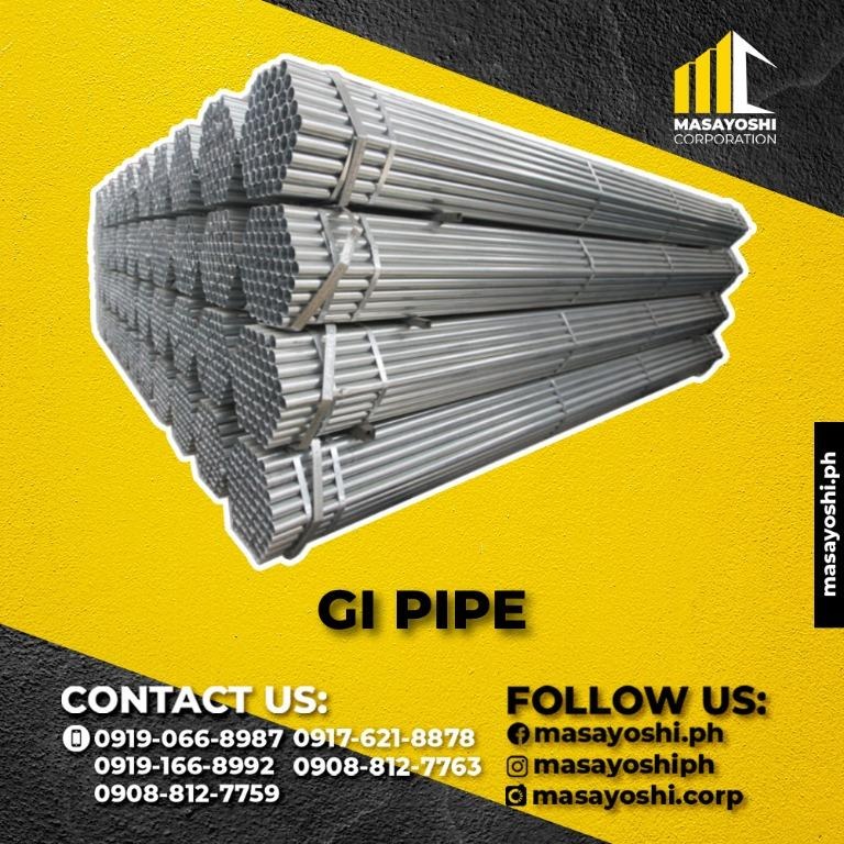 Galvanized Iron Pipes Sch 60 | GI Pipes | Pipe | Galvanized Steel ...