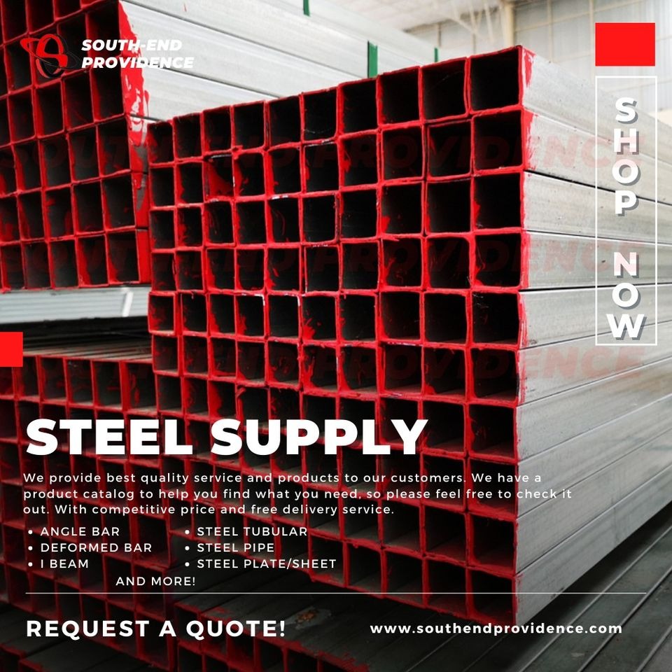 Galvanized Square Tube 1 x 1 x 6meters 1.2mmT, Commercial & Industrial ...