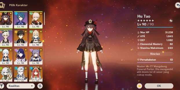 ELLEN JOE+SIGNATURE/ ACHERON FIREFLY BLACK SWAN/ FURINA RAIDEN NAHIDA ...