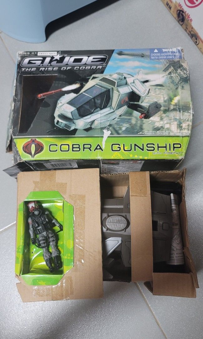 GI Joe Cobra Gunship by Hasbro, Hobbies & Toys, Toys & Games on Carousell