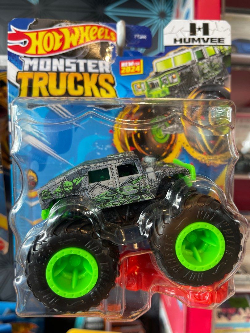 Hotwheels monster truck humvee hummer, Hobbies & Toys, Toys & Games on ...