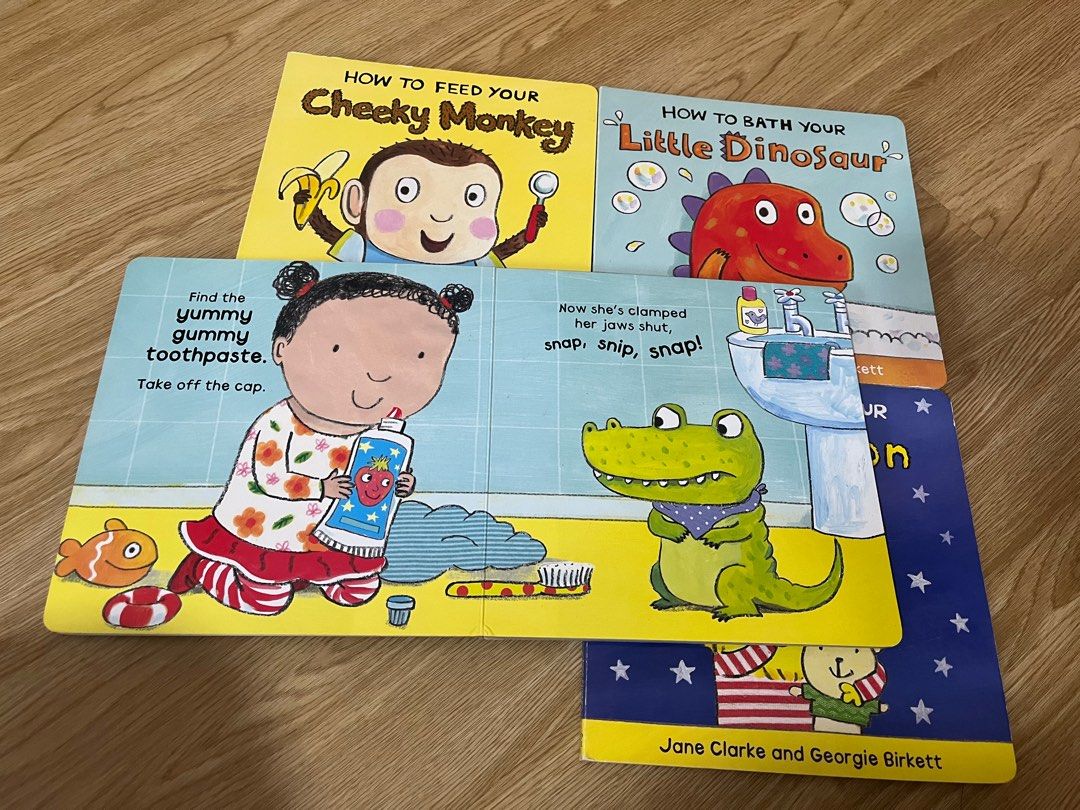 How to feed your cheeky monkey, how to brush your teeth with snappy ...