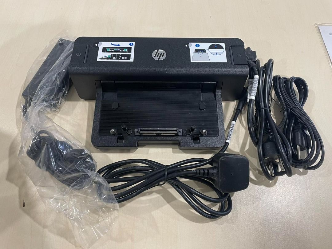 HP 90W USB 3.0 Docking Station, Computers & Tech, Parts & Accessories ...