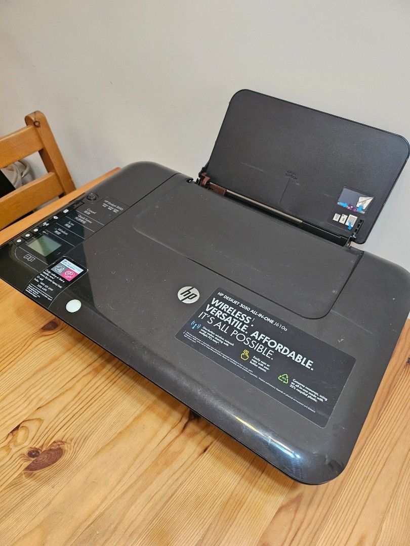 HP DESKJET 3050 ALL-IN-ONE j610a, 電腦＆科技, 打印機及影印機 - Carousell