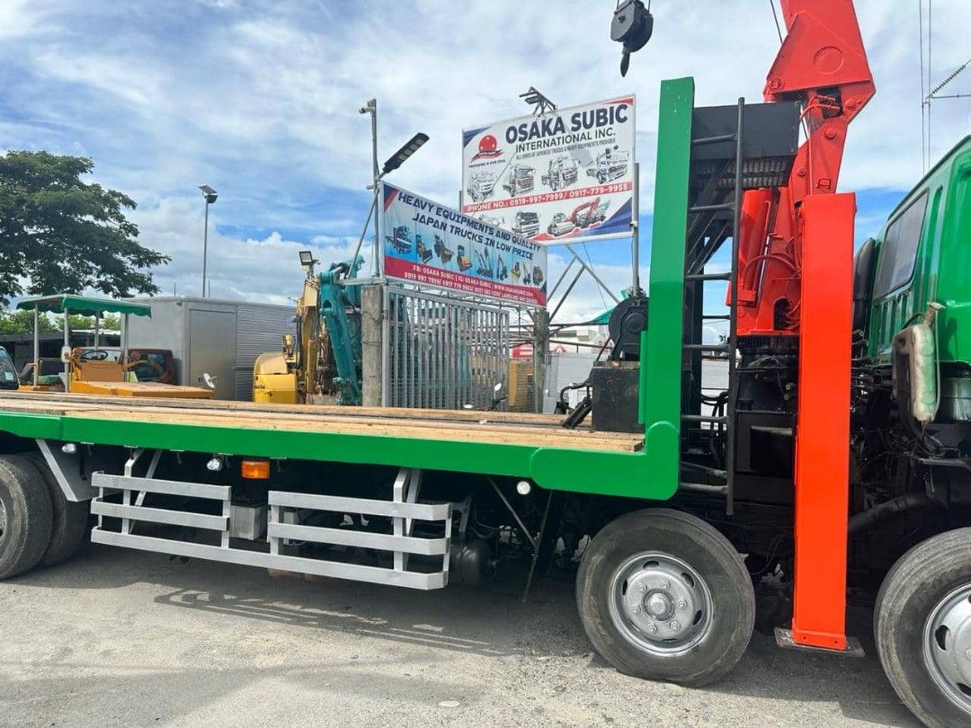 ISUZU SELF LOADER BOOM TRUCK, Special Vehicles, Heavy Vehicles, Boats ...