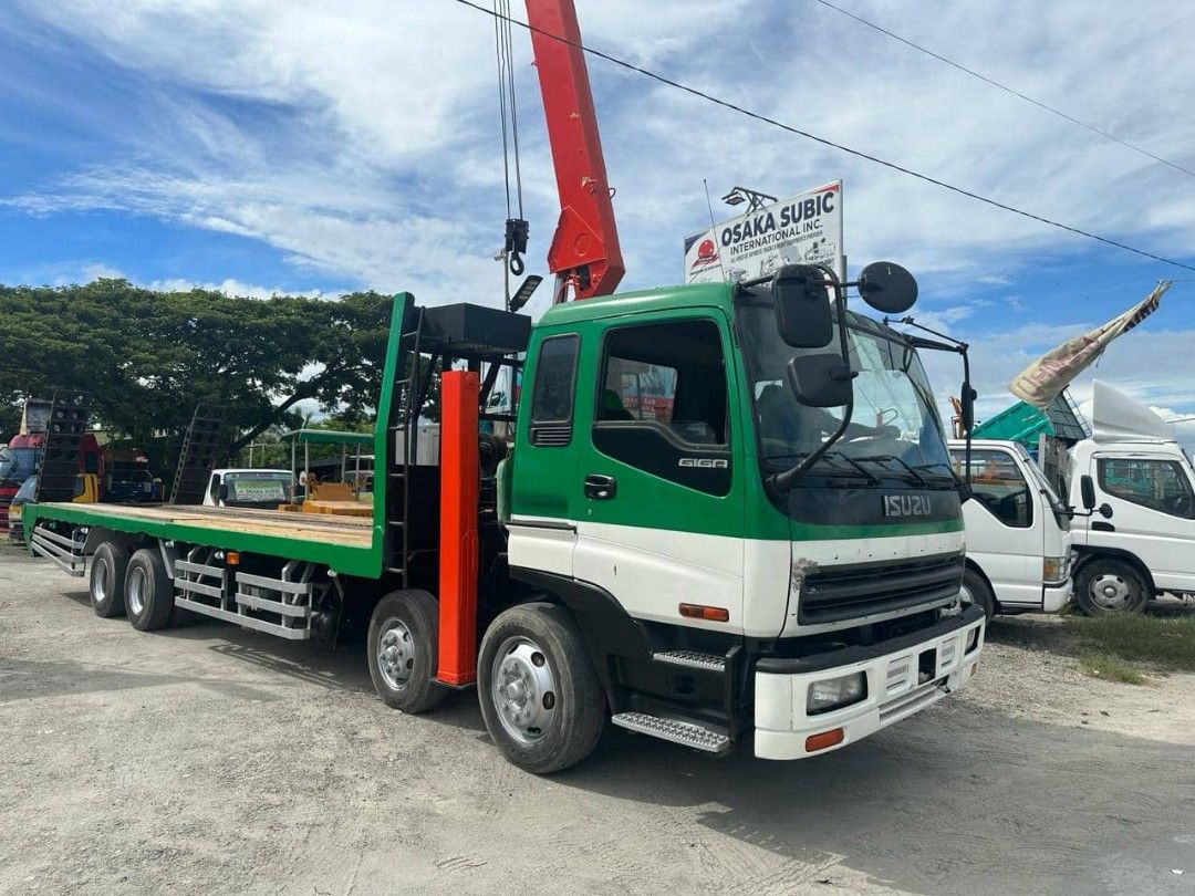 ISUZU SELF LOADER BOOM TRUCK, Special Vehicles, Heavy Vehicles, Boats ...