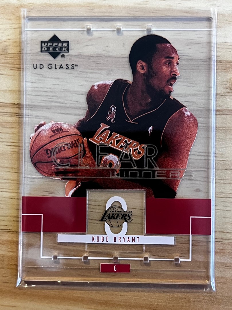Kobe Bryant - UD Glass Clear Winner, Hobbies & Toys, Memorabilia ...