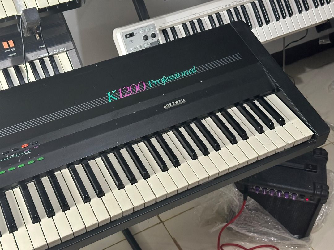 Kurzweil K1200 Digital Synthesizer 88 Keys Weighted - No Built-in ...